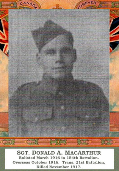 Donald Alexander MacArthur - The Canadian Virtual War Memorial ...